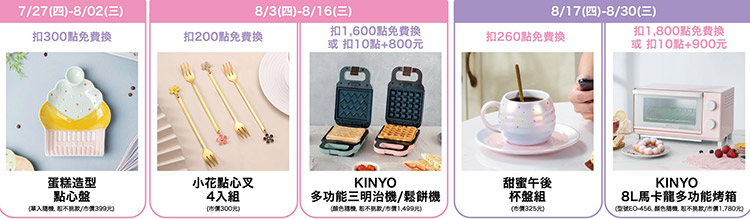 iMall會員點點兌好禮 換下午茶/派對用品 | beanfun!